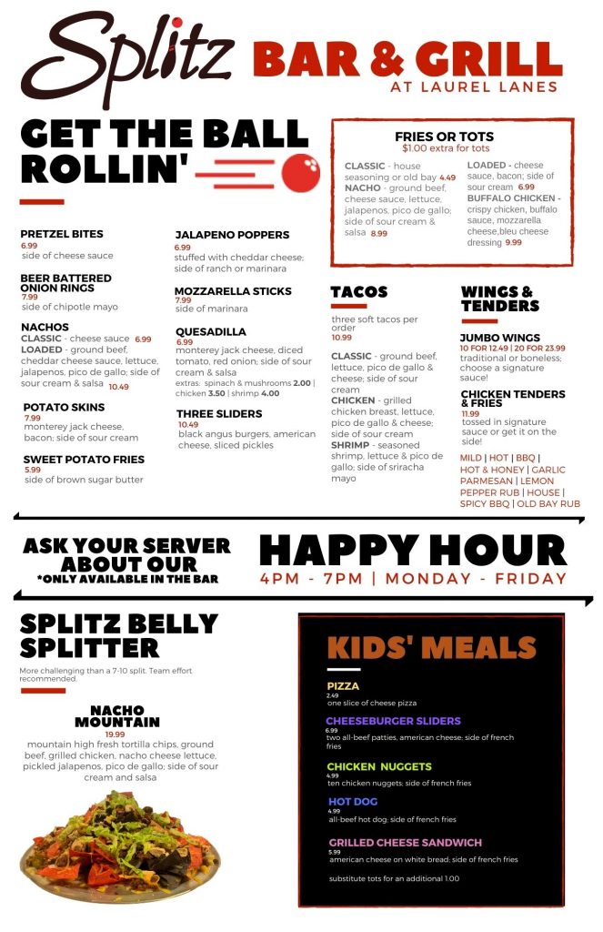 Splitz Bar & Grill – Laurel Lanes