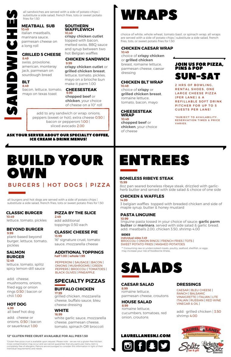 Splitz Bar & Grill – Laurel Lanes